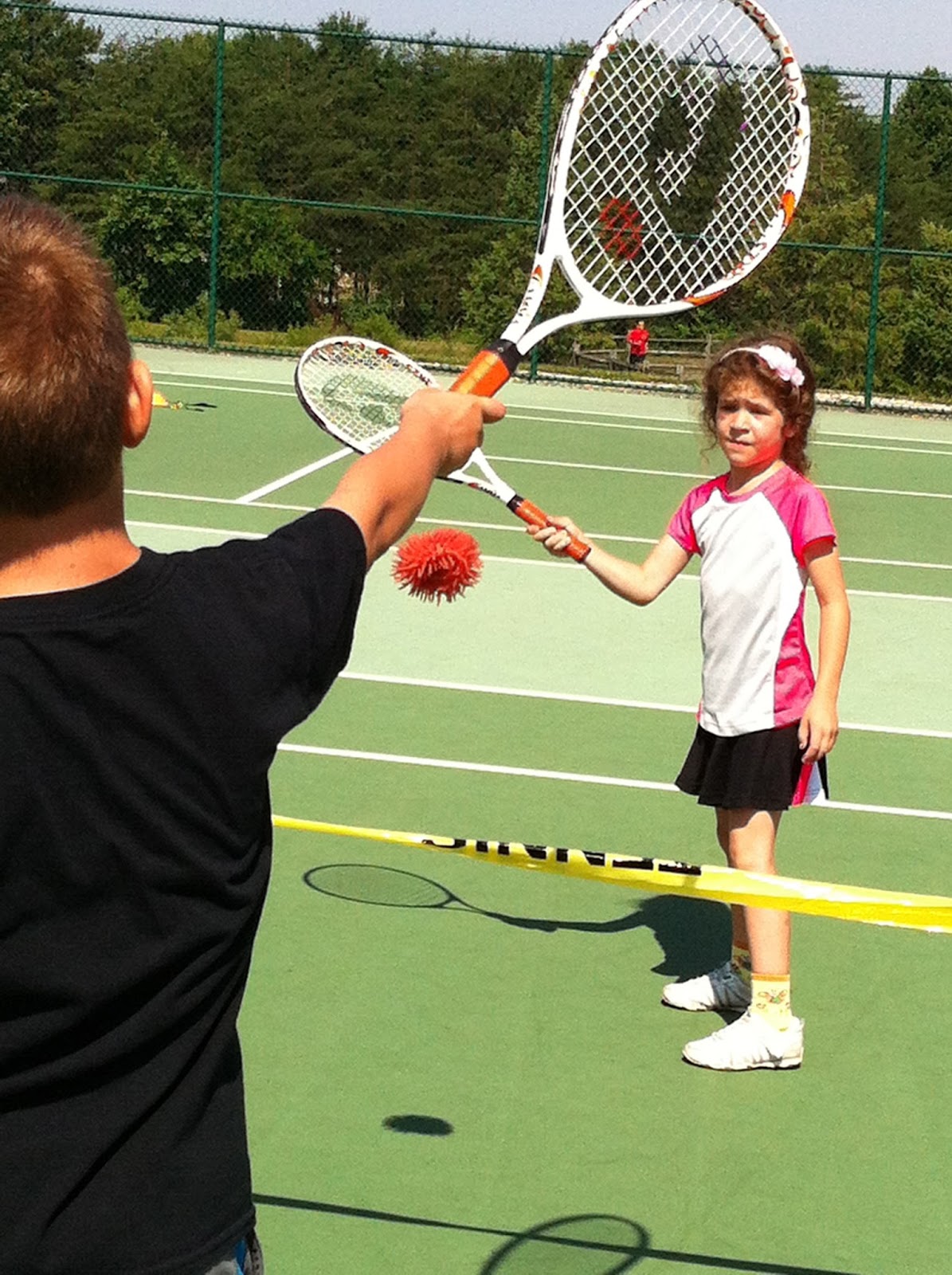 Gotta Play Tennis: LOCAL NEWS: Both kids and parents take a swing at ...