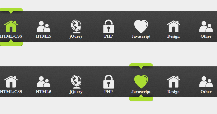 16+ Responsive Menus Tutorials | HTML5 | CSS3 ~ NEW CSS3 MENU