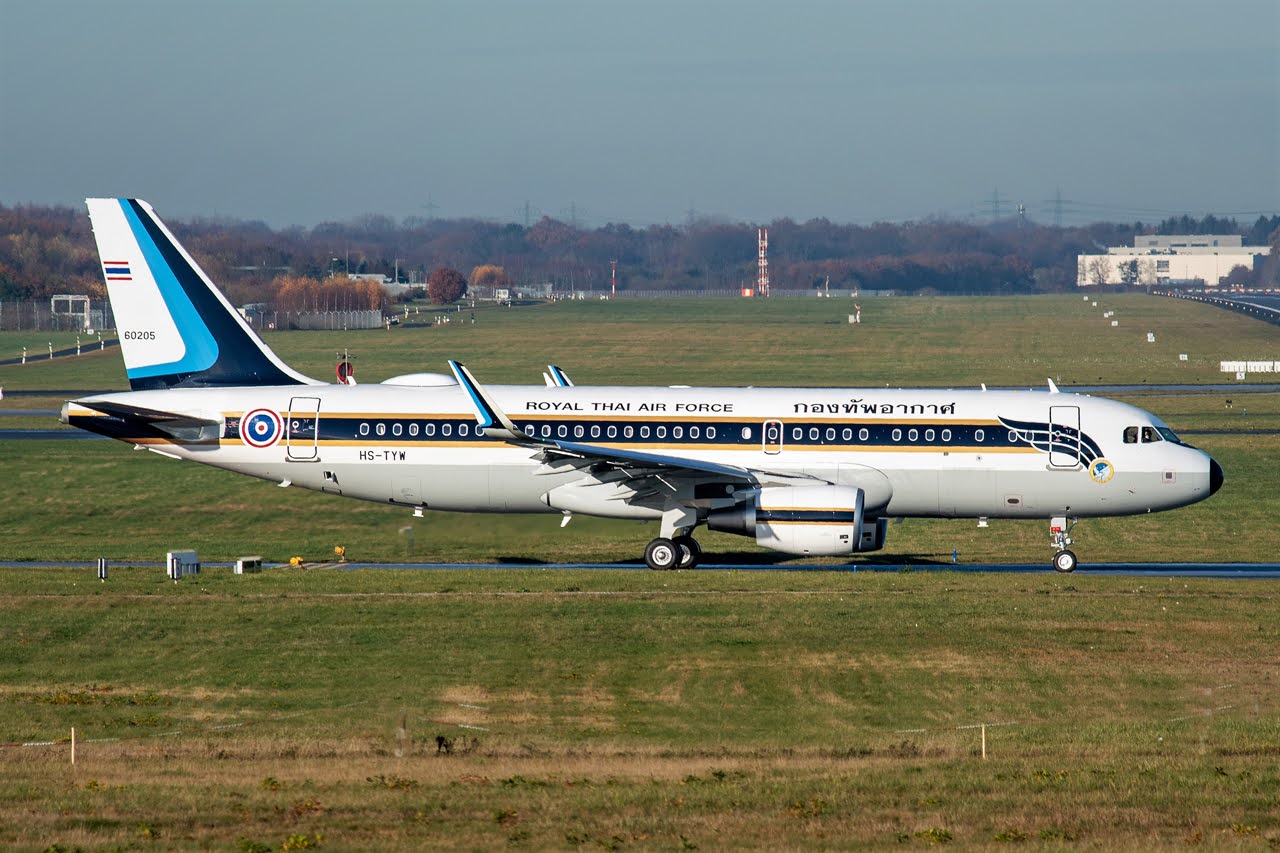 GB Special: A320-214SL, Royal Thai Air Force, HS-TYW