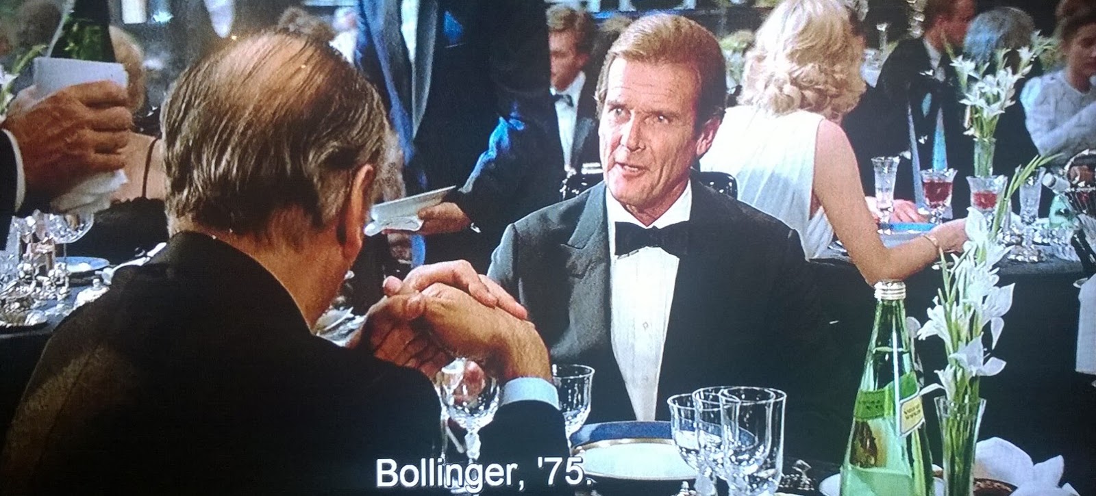 007 TRAVELERS: 007 Drink: Ten years old Bollinger Champagne
