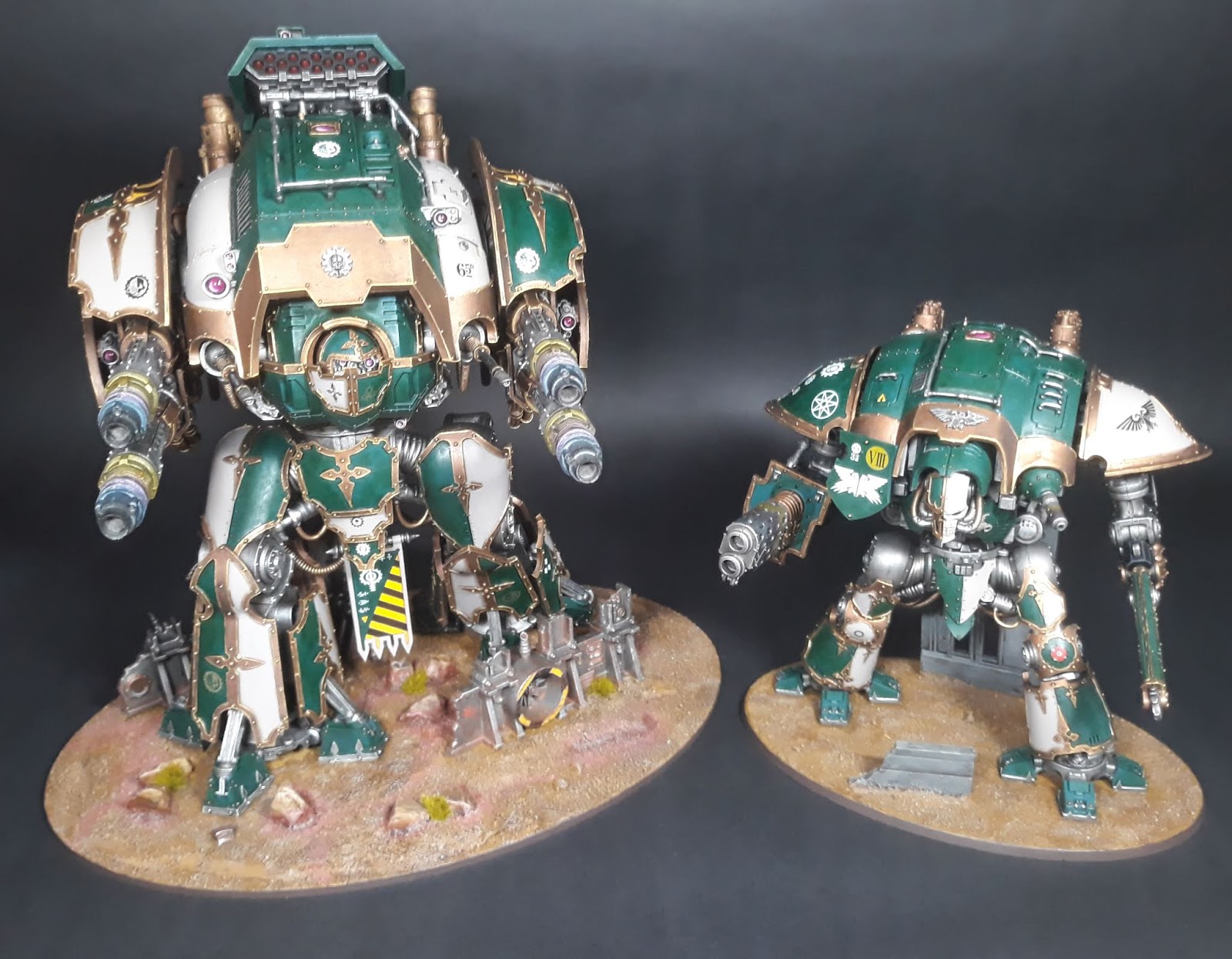 BERSERKERBLADE: Acastus Knight Porphyrion - Complete at last!