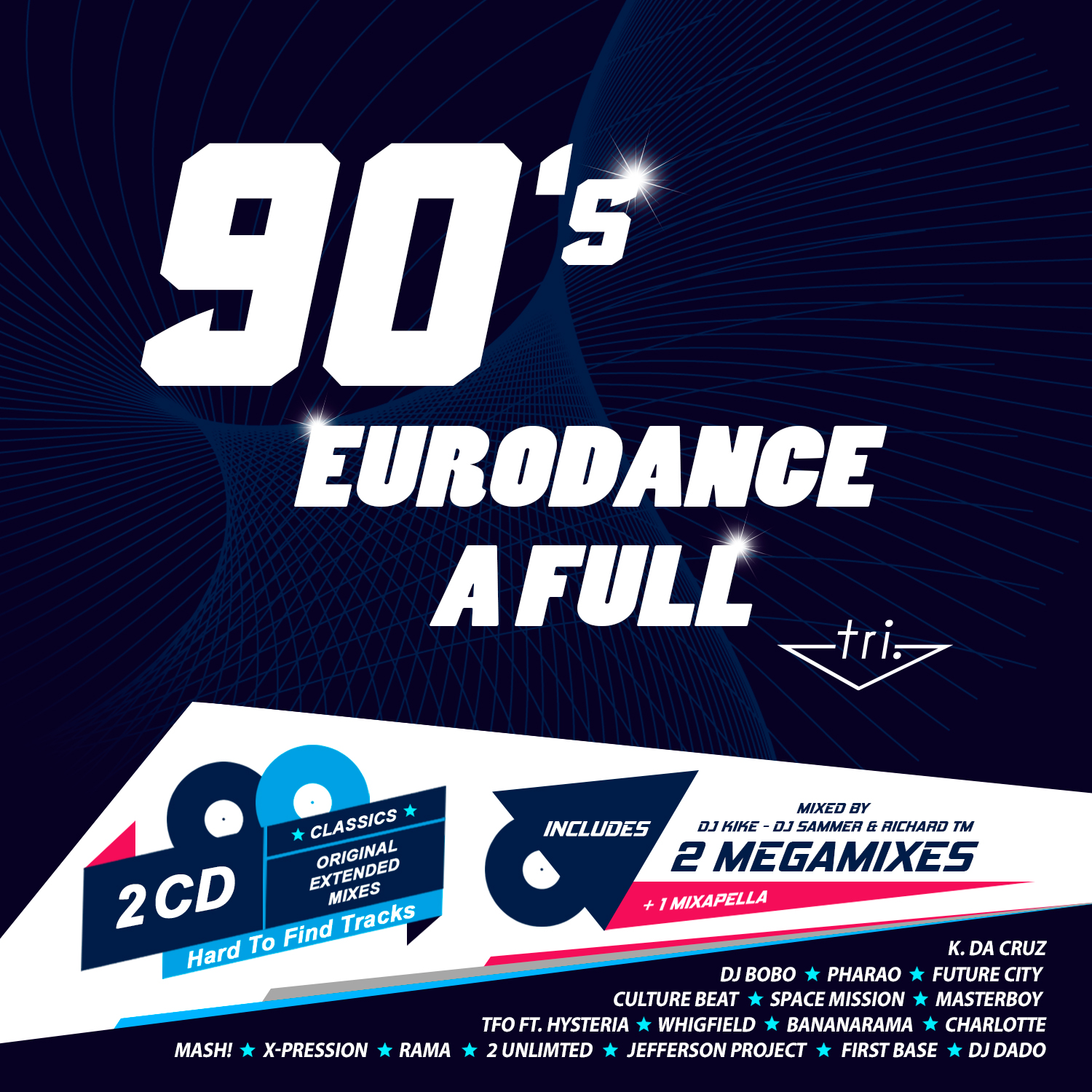 MIXES Y MEGAMIXES: 90's Eurodance a Full Tri (Megamix 2) Mixed by Richard TM