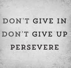 Dr. Airil Sametok: PERSEVERE