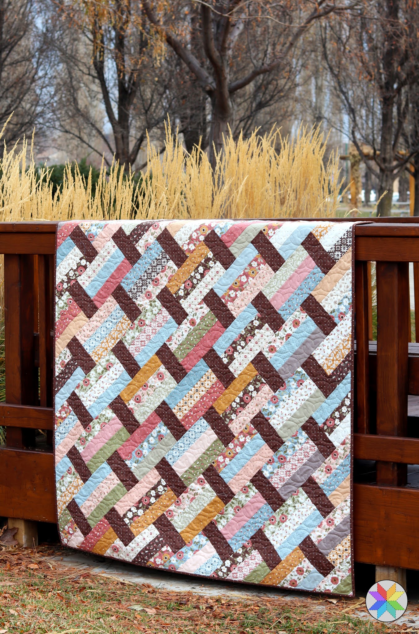 A Bright Corner: Fast Track Quilt Along + Pattern Sale