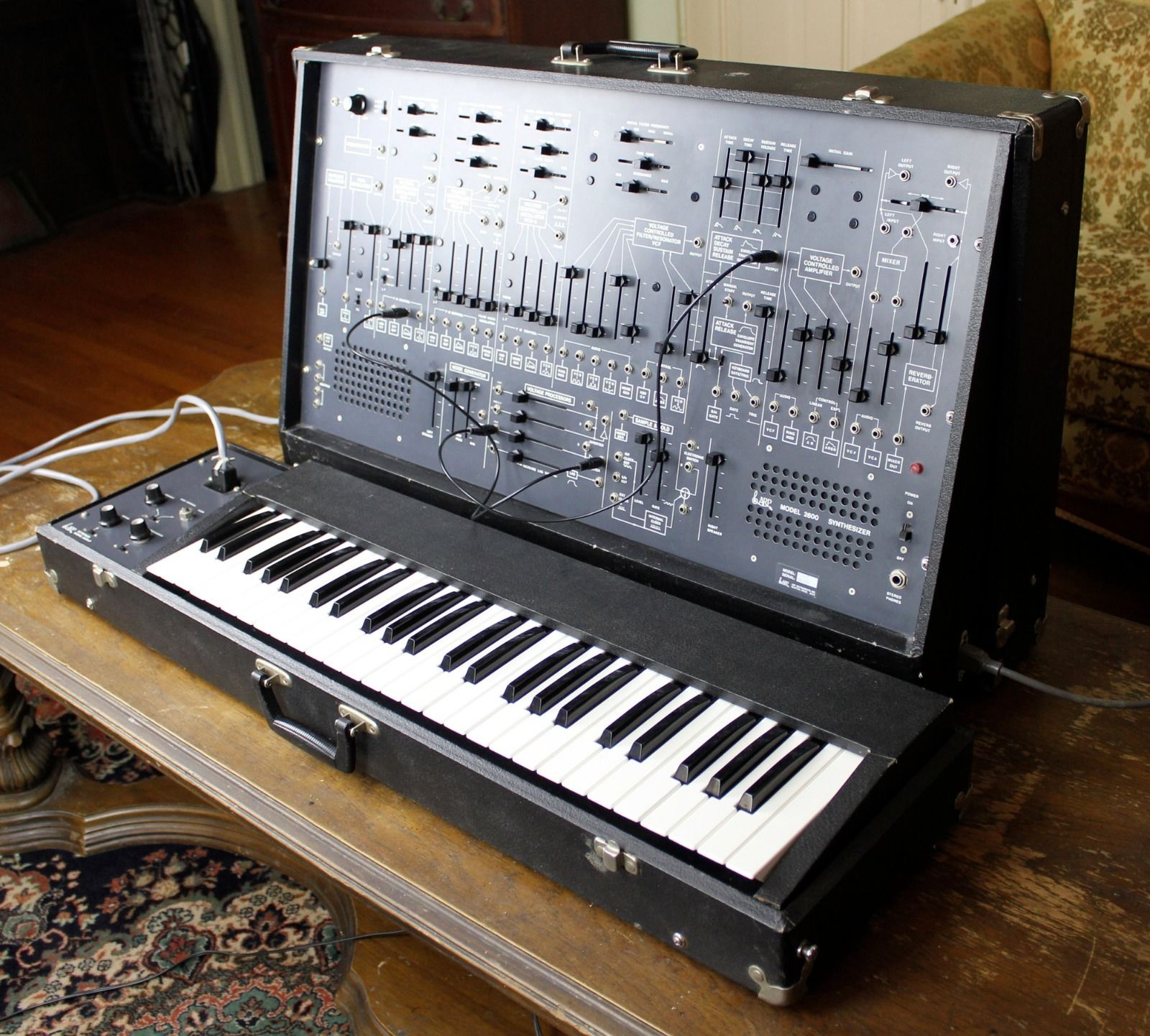 MATRIXSYNTH: ARP 2600 analog synth (with 4012 filter) and 3604 Keyboard ...