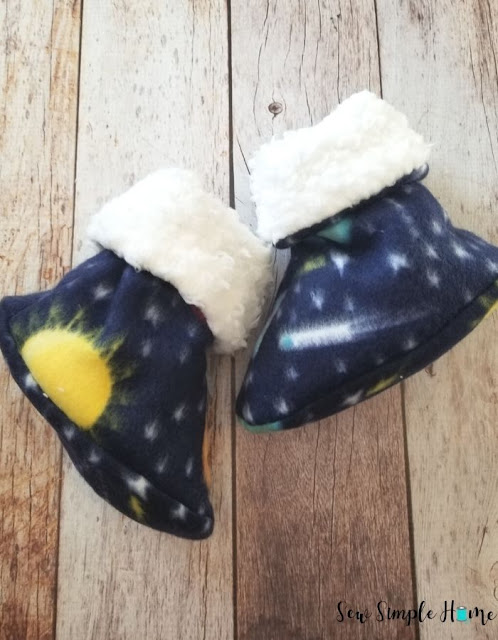 Free Slipper Sewing Pattern | Sew Simple Home
