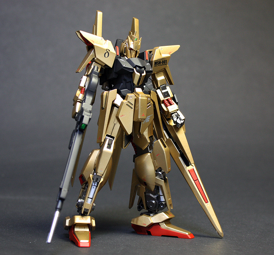 GUNDAM GUY: HGUC 1/144 MSN-001 Delta Gundam - Painted Build