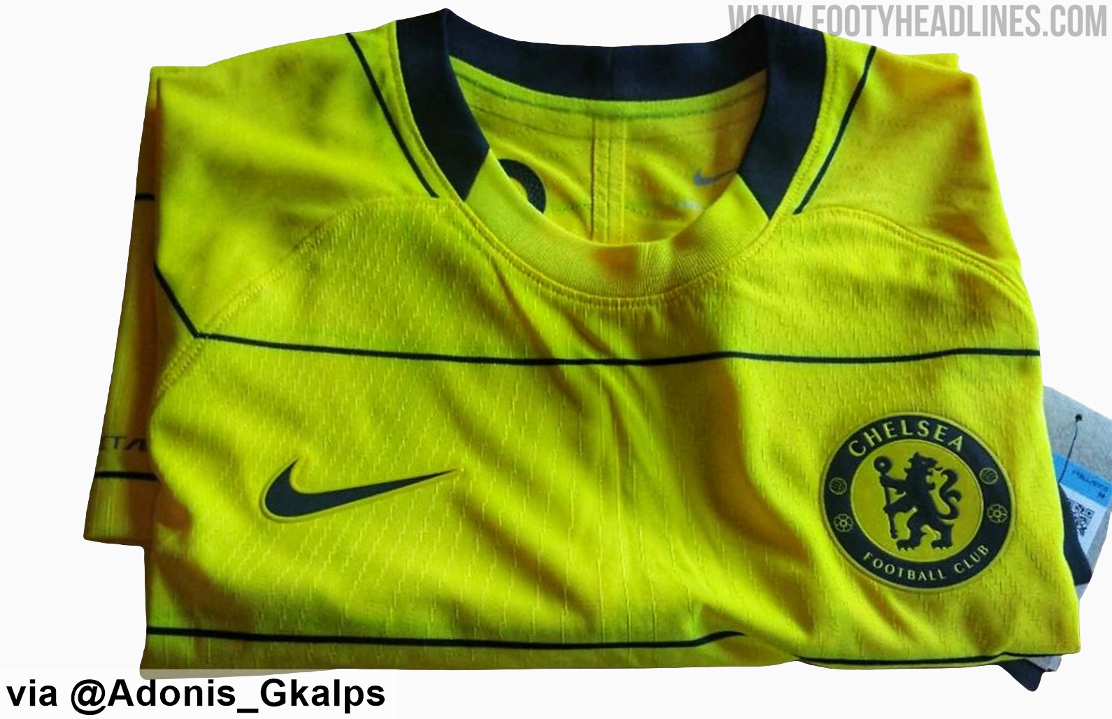 Chelsea 21-22 Away Kit Leaked - Footy Headlines