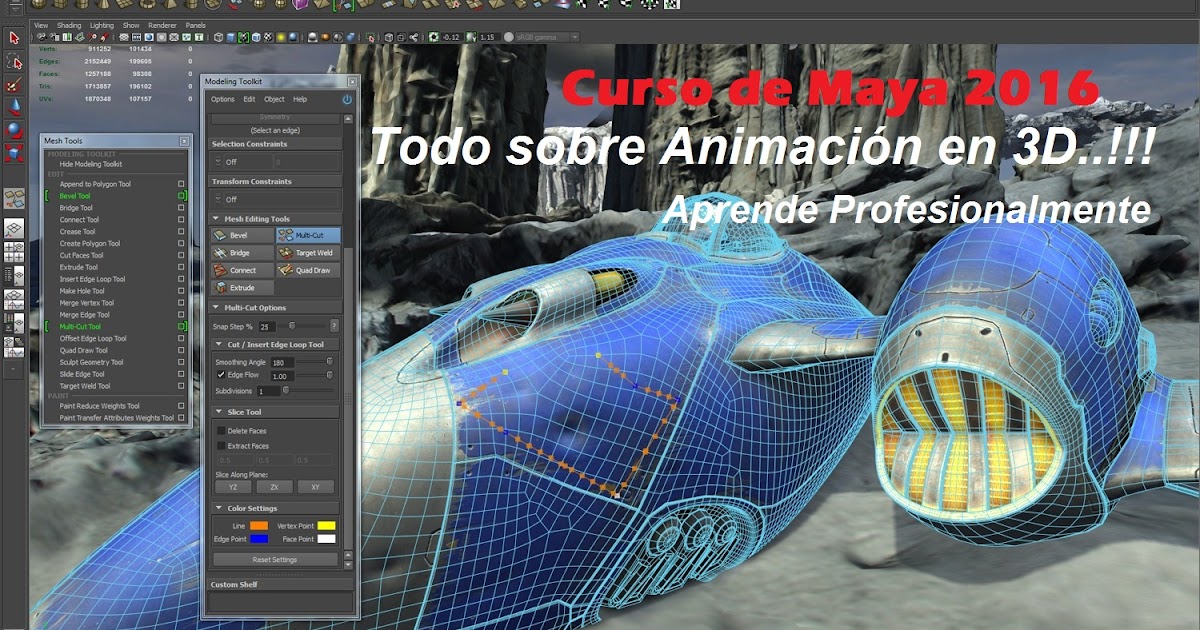 Curso de Maya Autodesk ~ Tutoriales para el diseño..!