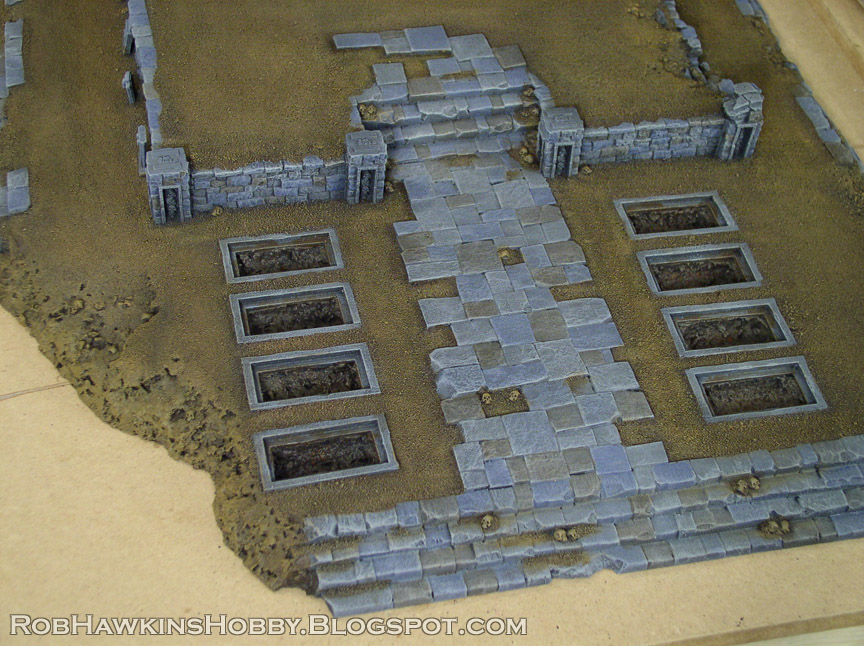 Rob Hawkins Hobby: Terrain Tutorial: Graveyard Hills