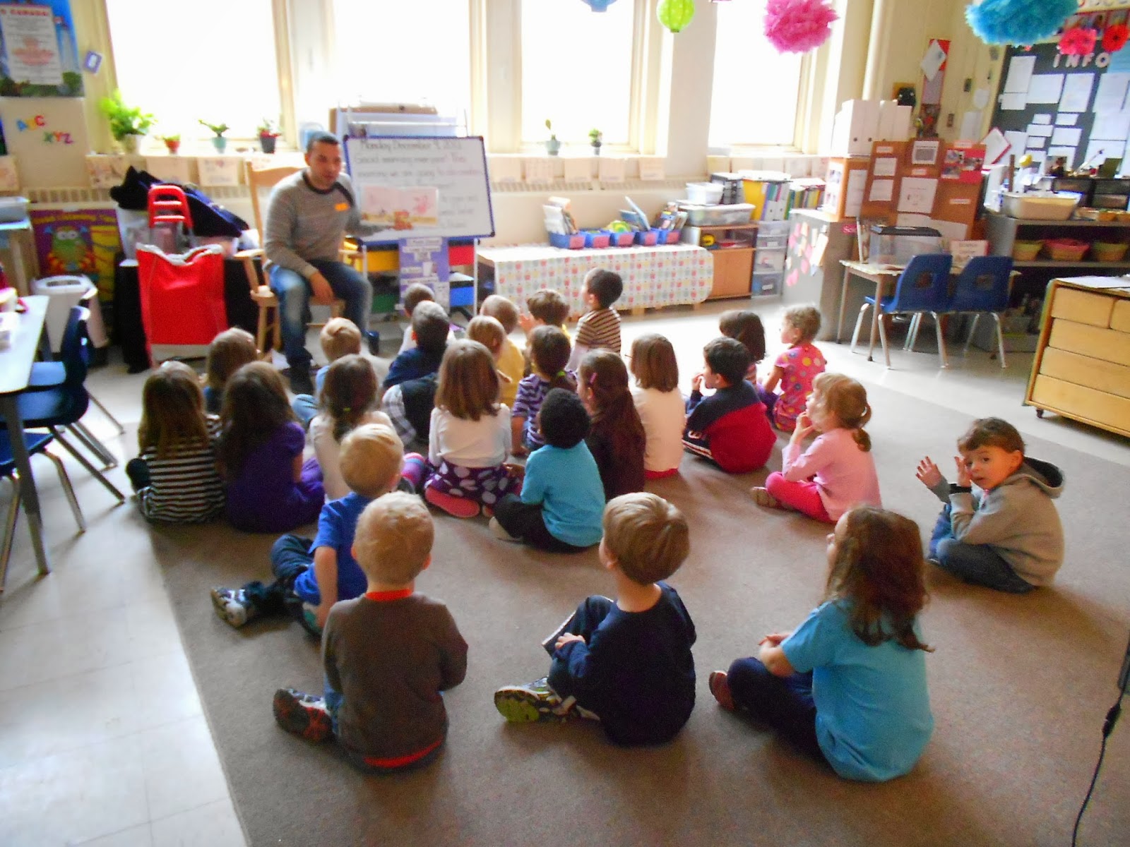 Kids Learning Through Play: Another Visitor to our Classroom