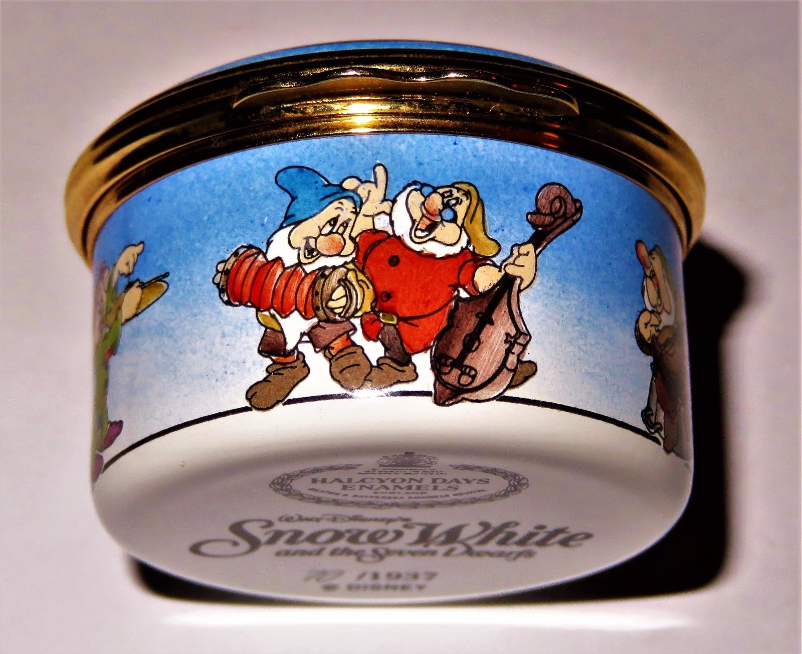 Filmic Light - Snow White Archive: Snow White Enamel Boxes by Halcyon Days
