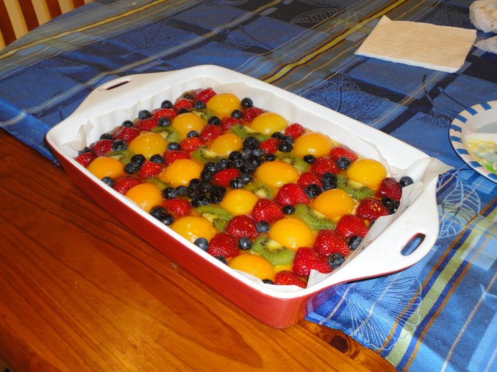 French Fruit Flans