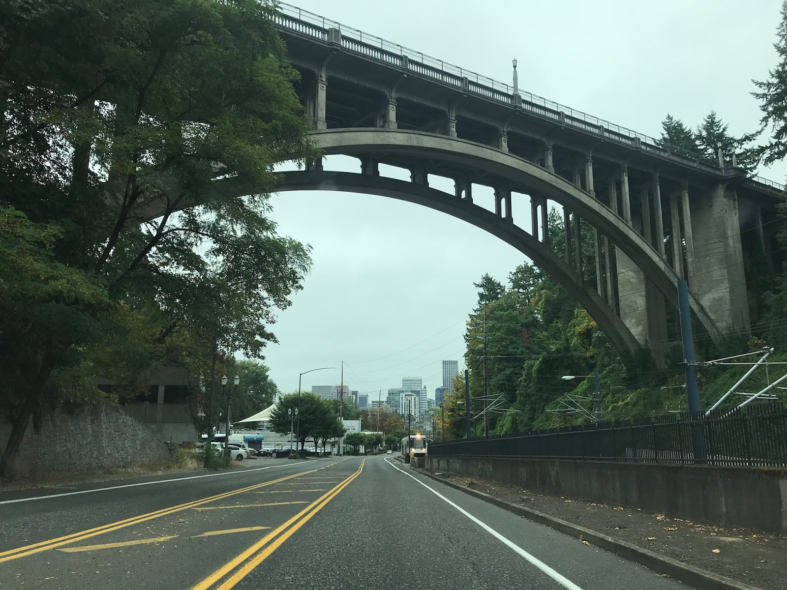 US Route 26 on the Sunset Highway from downtown Portland to US 101
