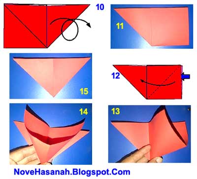 Cara Menciptakan Origami Hewan : Kepiting