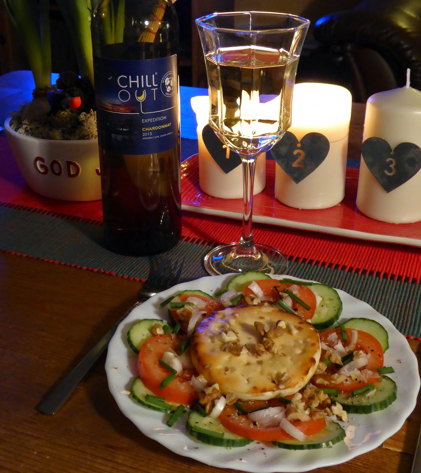 Min Lilla Kokvrå: Chèvre chaud - gratinerad getost