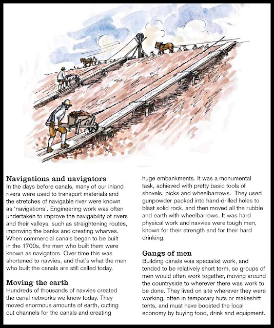 Excerpts from Leominster's History - Navvies who built the canal.