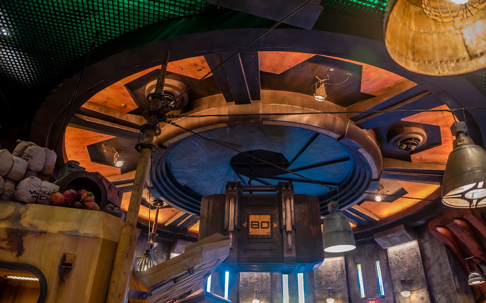 Inside Docking Bay 7