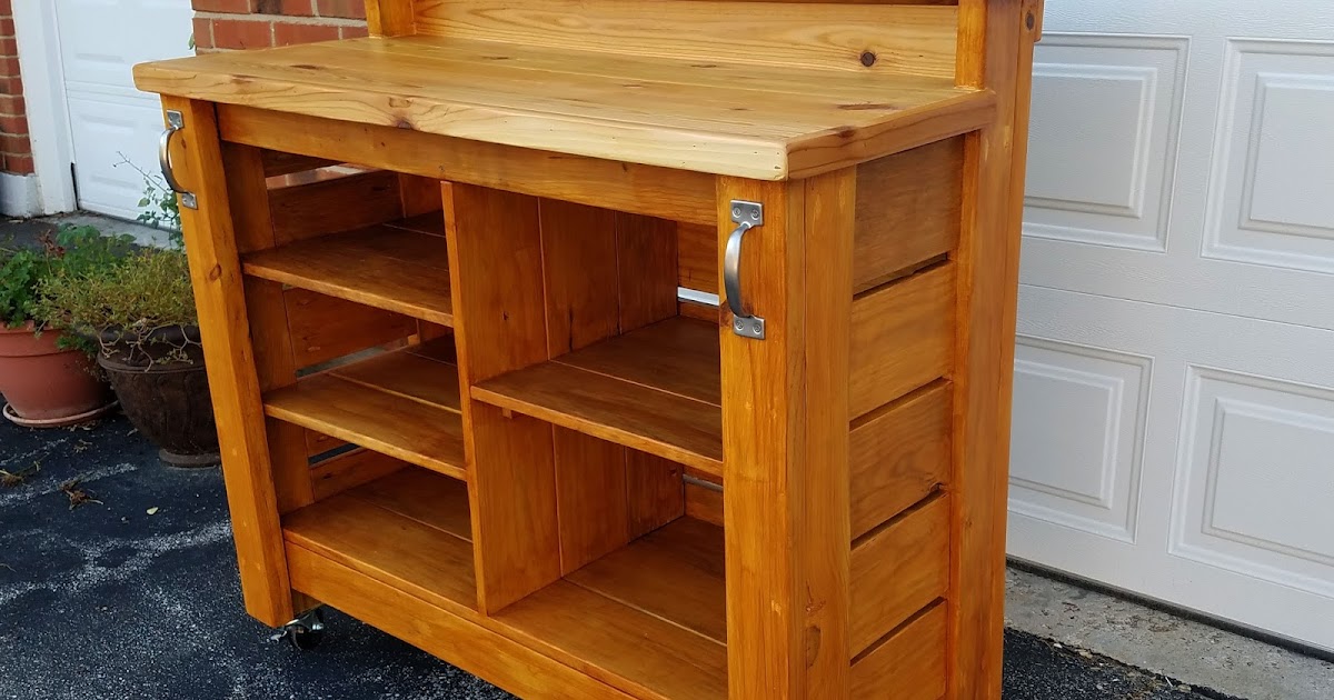 DIY Mobile Outdoor Bar