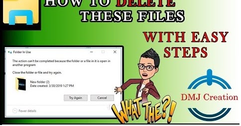 How To Delete Files That Cannot Be Deleted windows 10,8,7,xp