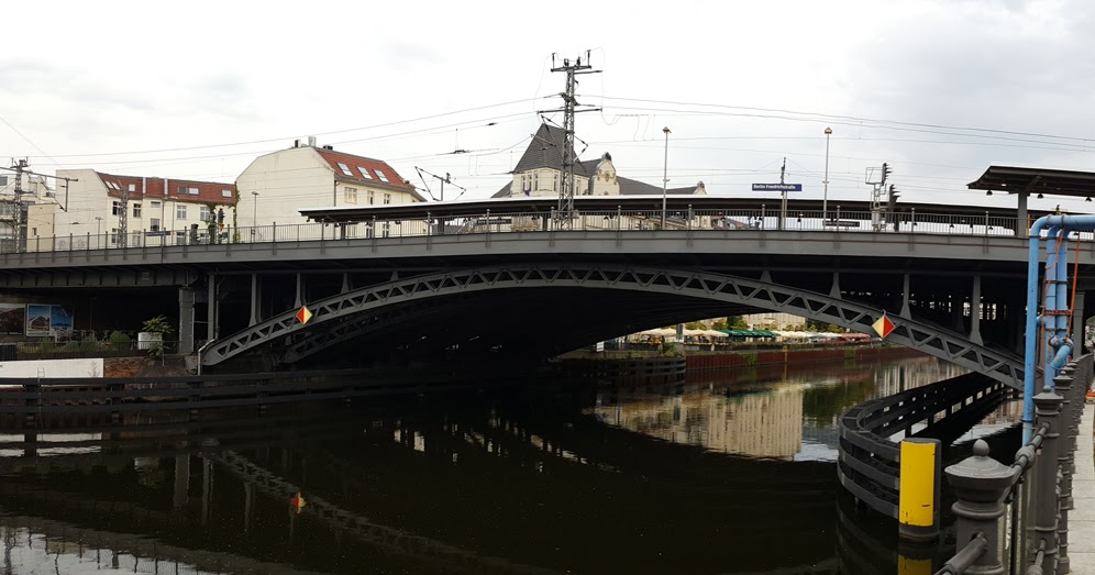 The Happy Pontist: German Bridges: 8. Railway bridge over the Spree at ...