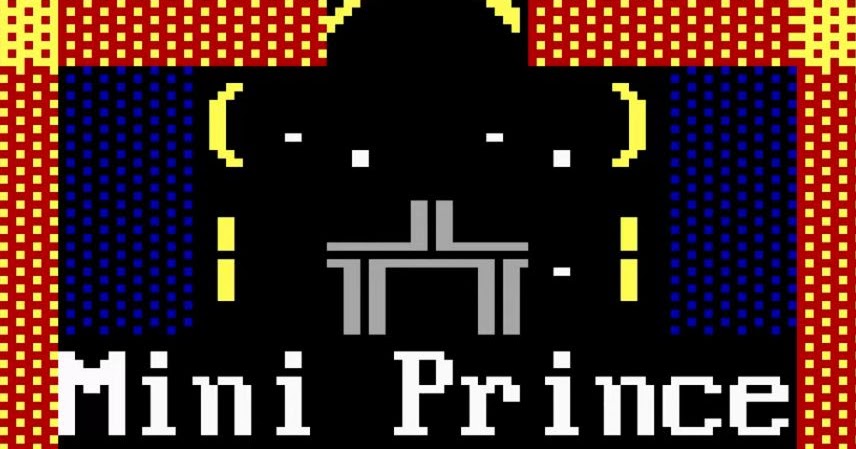 Indie Retro News: MINI PRINCE - One whole level of ASCII Prince of ...