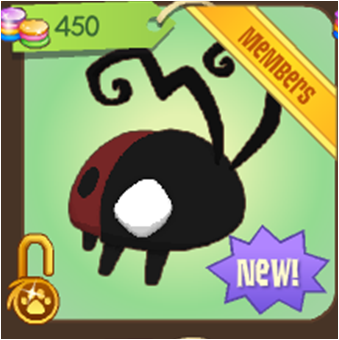 The Animal Jam Whip: Ladybug Poo