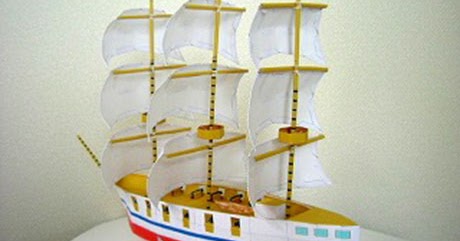 Sailing Ship Papercraft | Paperized Crafts