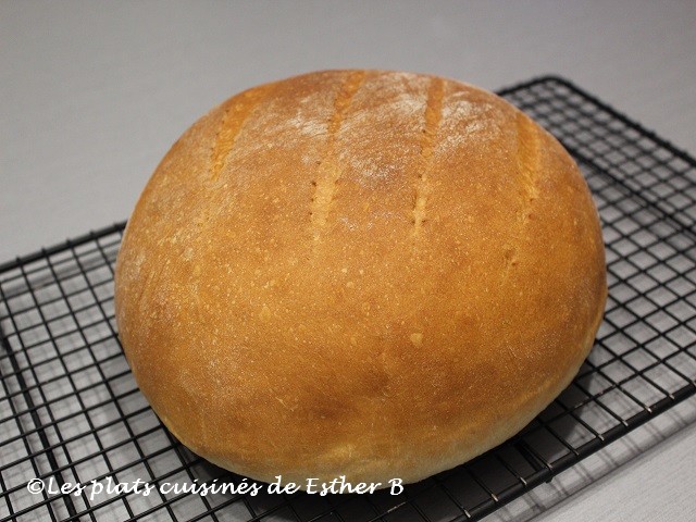 Les plats cuisinés de Esther B: Miches de pain