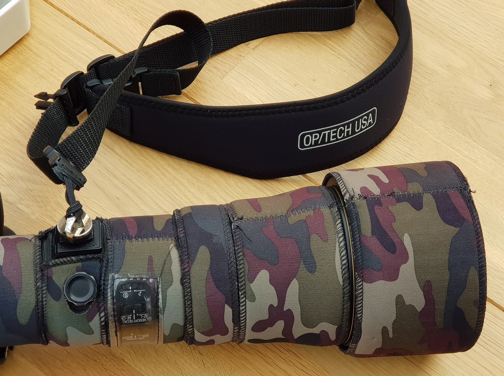 BIRDMAD: Telephoto lenses - Fitting a sling attachment.