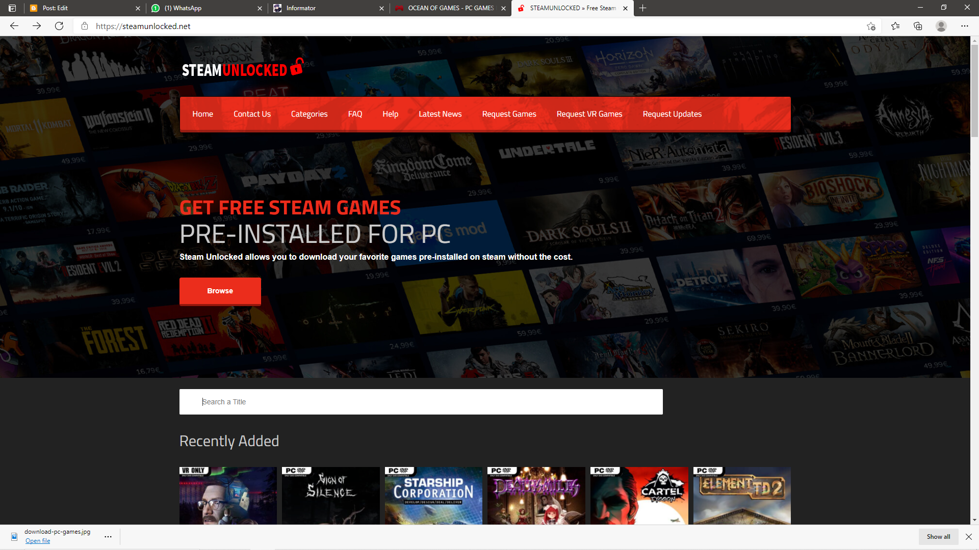 HOW TO DOWNLOAD ANY PC GAMES FOR FREE