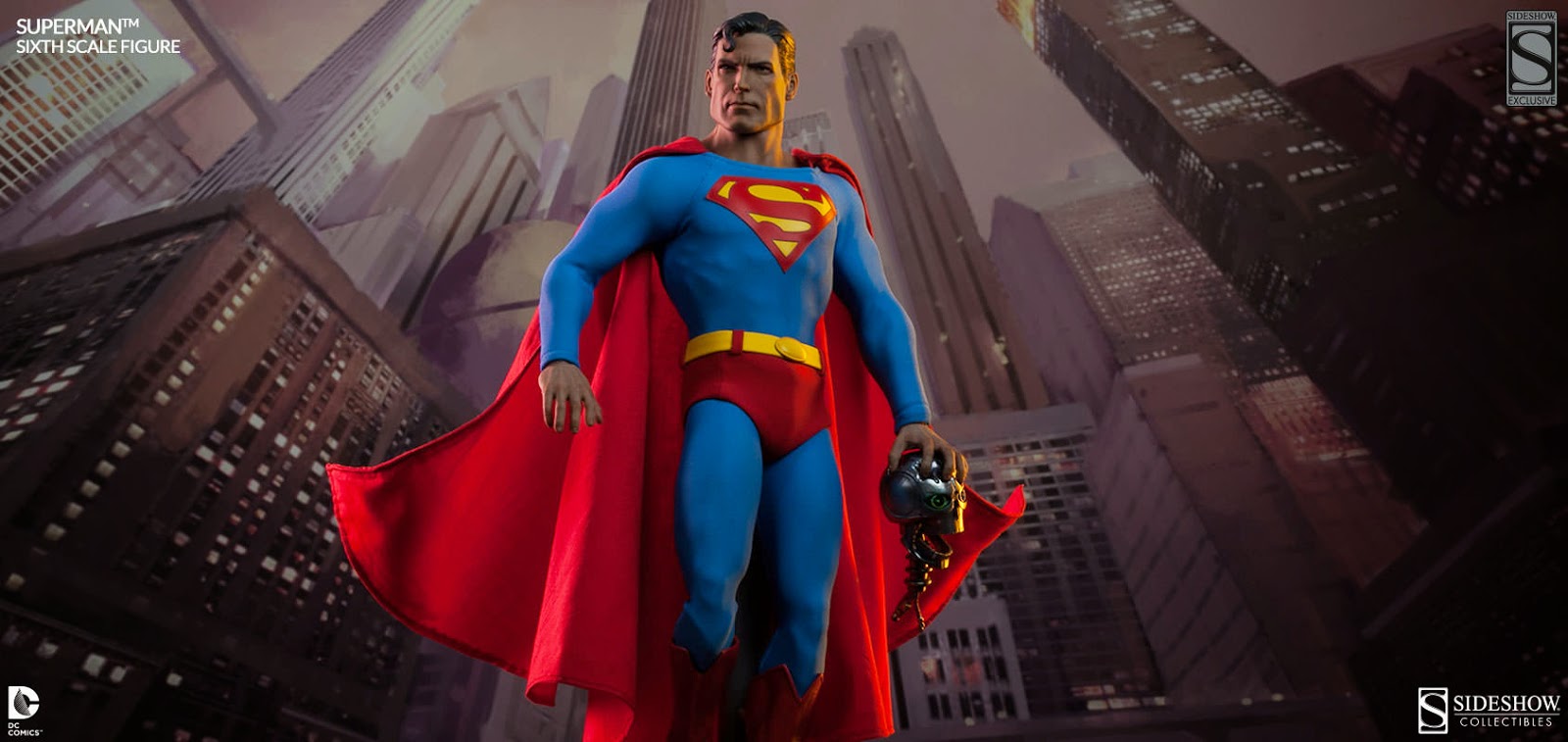 Más imágenes e información de la figura 'Superman Sixth Scale' ~ Mundo ...