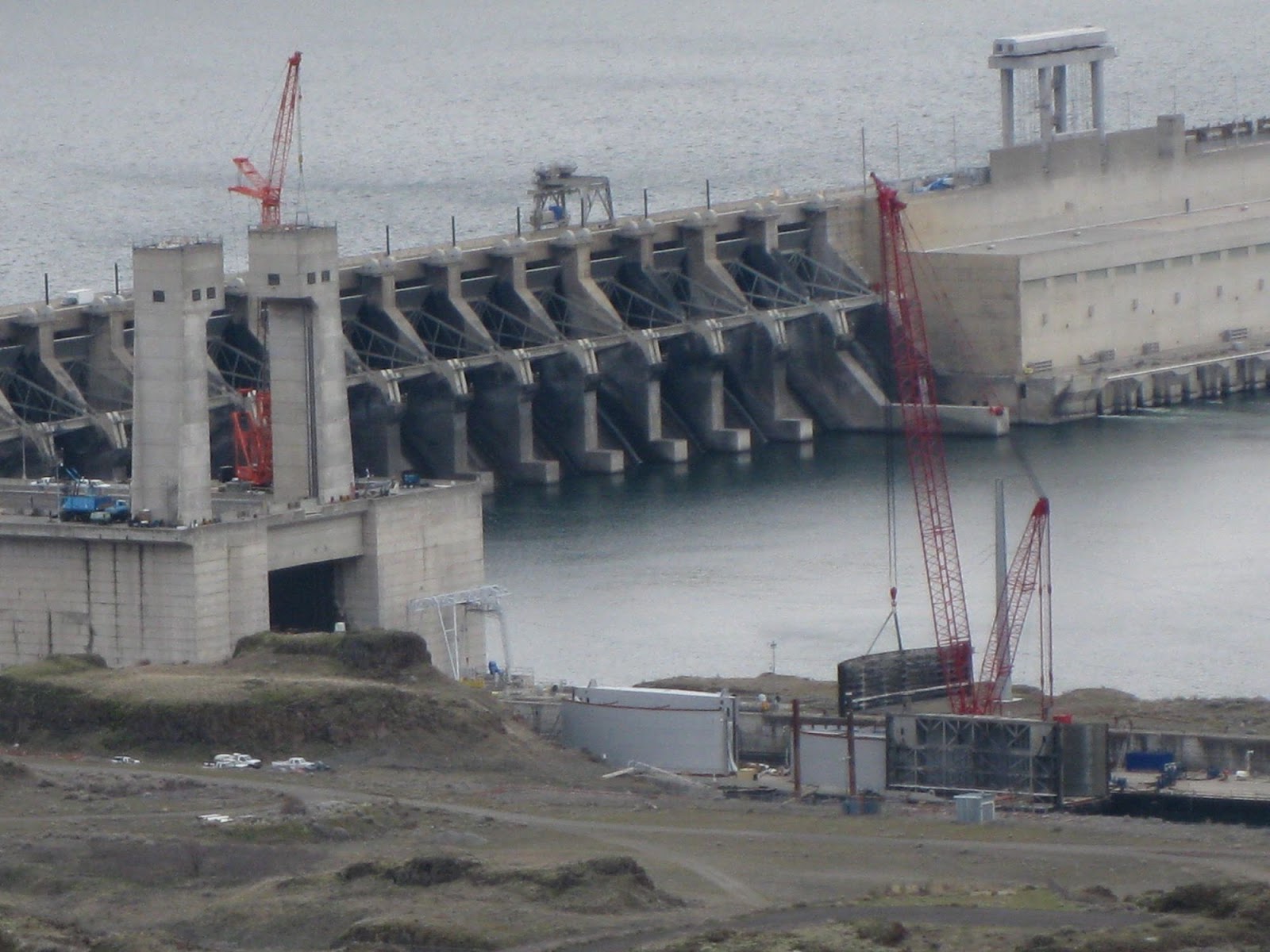 Industrial History: 1971 John Day Lock and Dam on the Columbia River