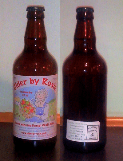 Cider Pages: Cider By Rosie Dorset Craft Cider