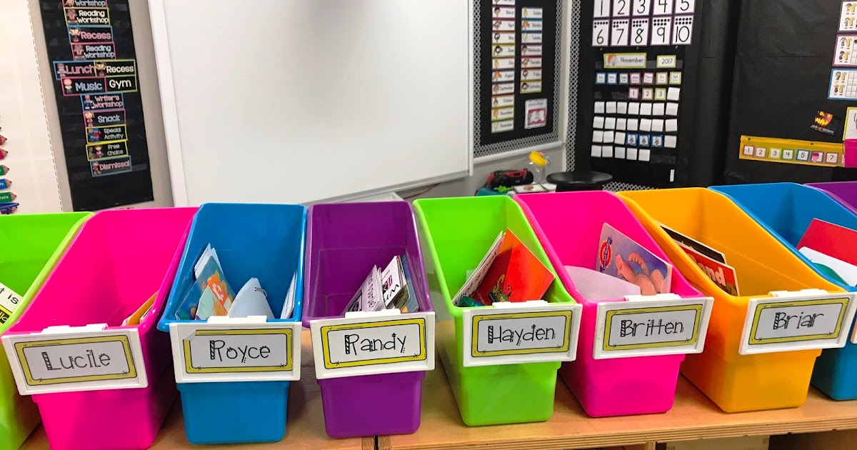 Kindergarten Rocks!: Student Book Buckets & Easy Tip!