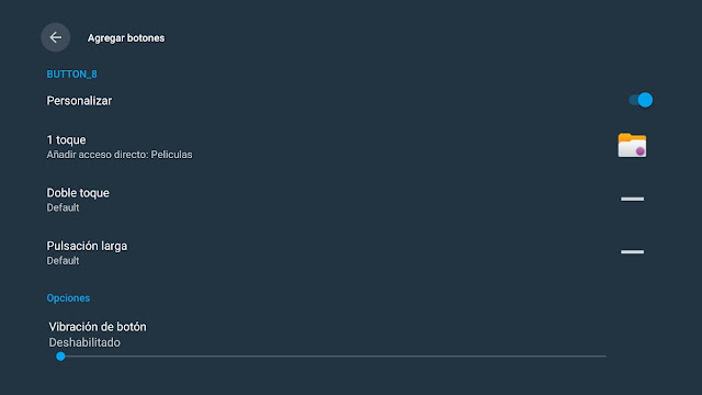 Personalizar botones del Mando del TV - AndroidTV - PLUGINSXBMC
