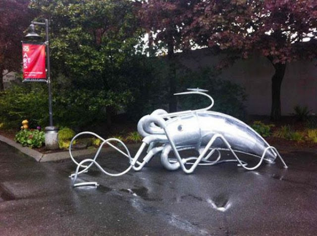 Chuck's Fun Page 2: Funny bike racks