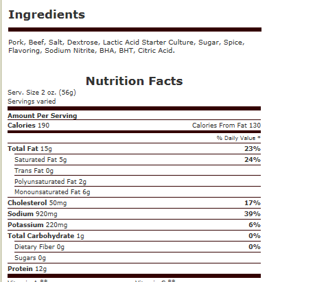 Foods By God: Salami and Cheese