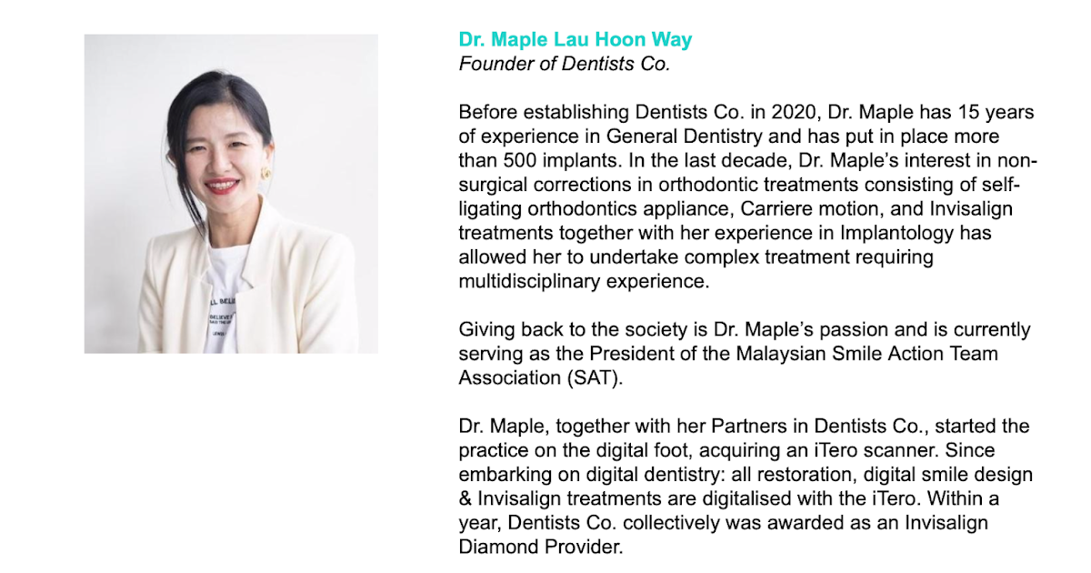 Dr Maple Lau