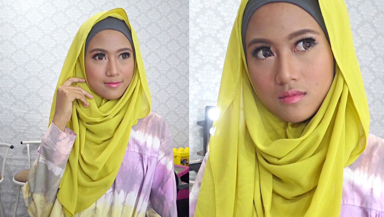 Ini Vindy Yang Ajaib: Makeup dan Hijab Tutorial Untuk Lebaran ( Hari ...