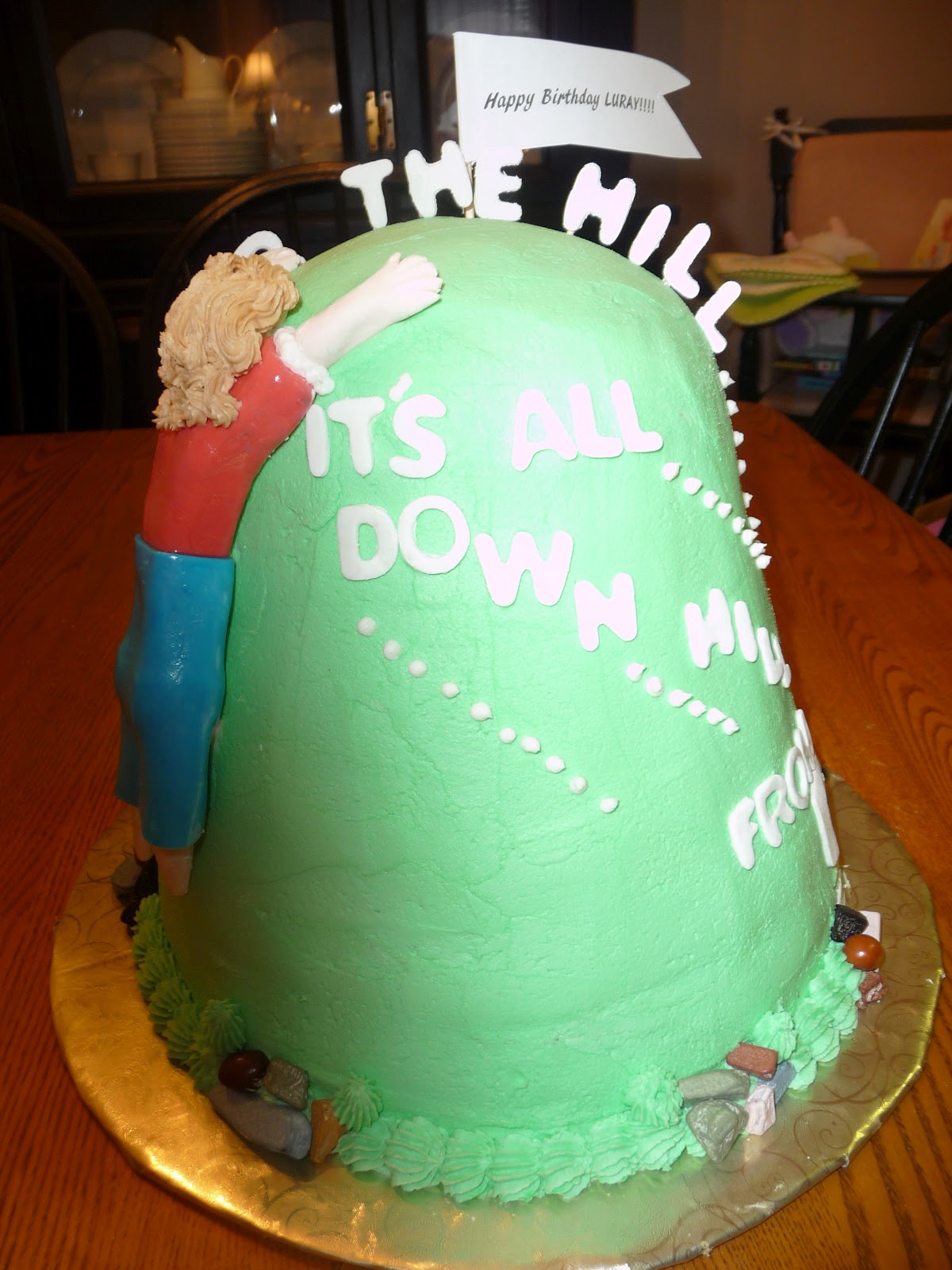 Icing On Top -- Cakes for Every Occasion: Over the Hill Cake