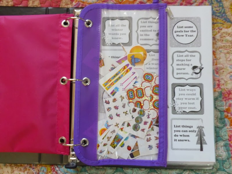 Handpicked Resources: Work on Writing Binder