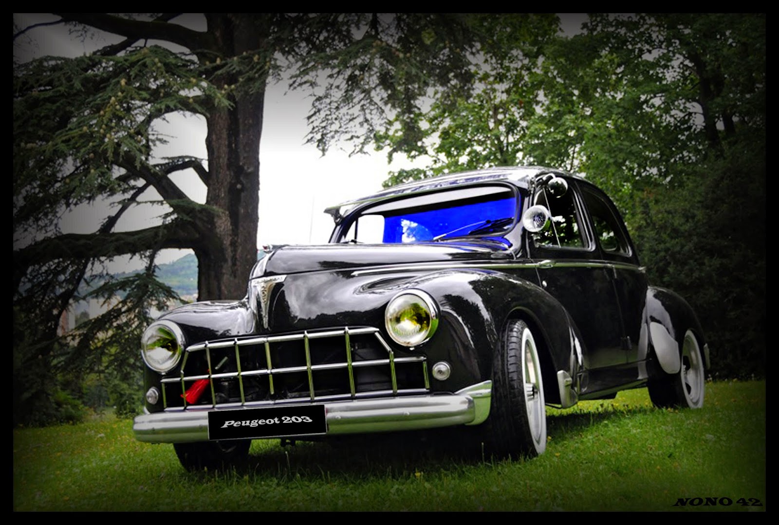 autos/motos: Peugeot 203 Custom