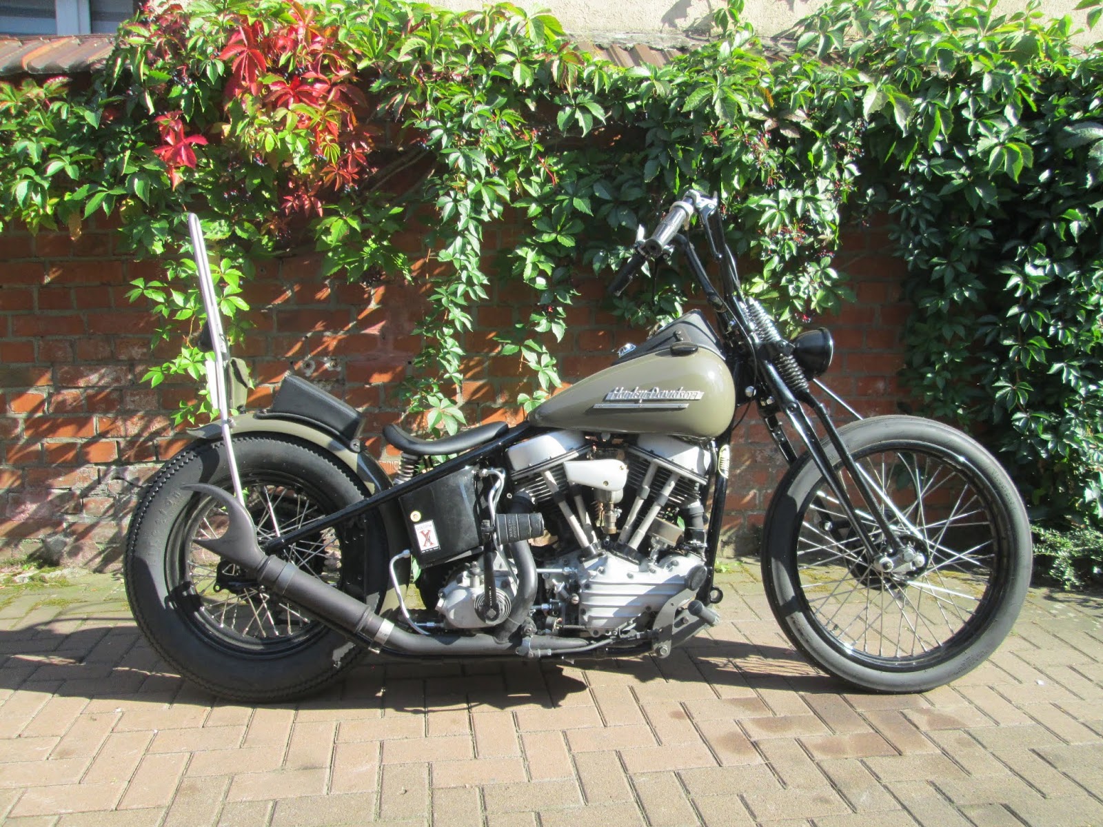 US-Custombikes: `51 er Panhead....