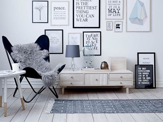 20 Fotos com decoração nórdica para se inspirar ~ Decoração e Ideias