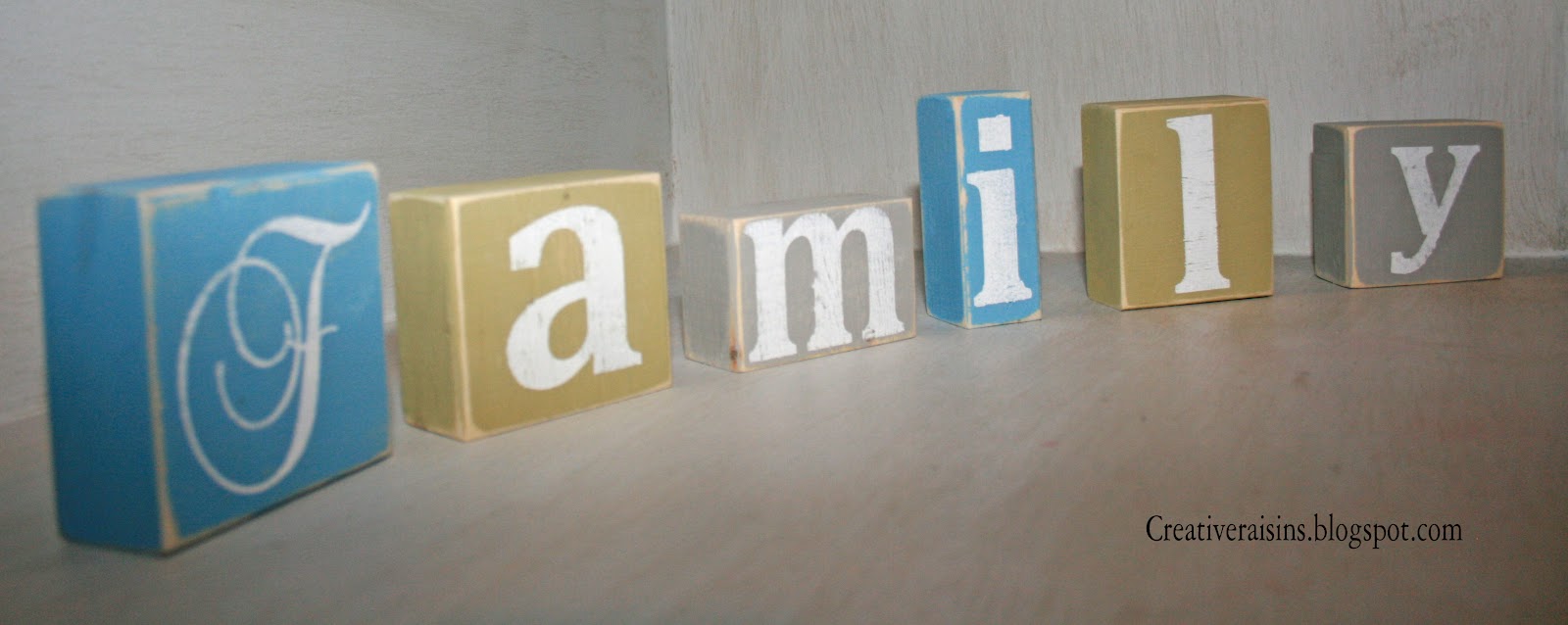 Creative Raisins: More Family Blocks