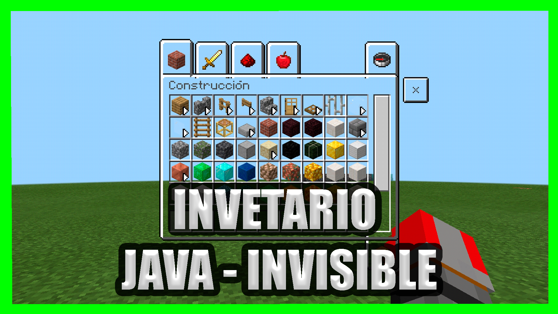 Minecraft Java Inventory