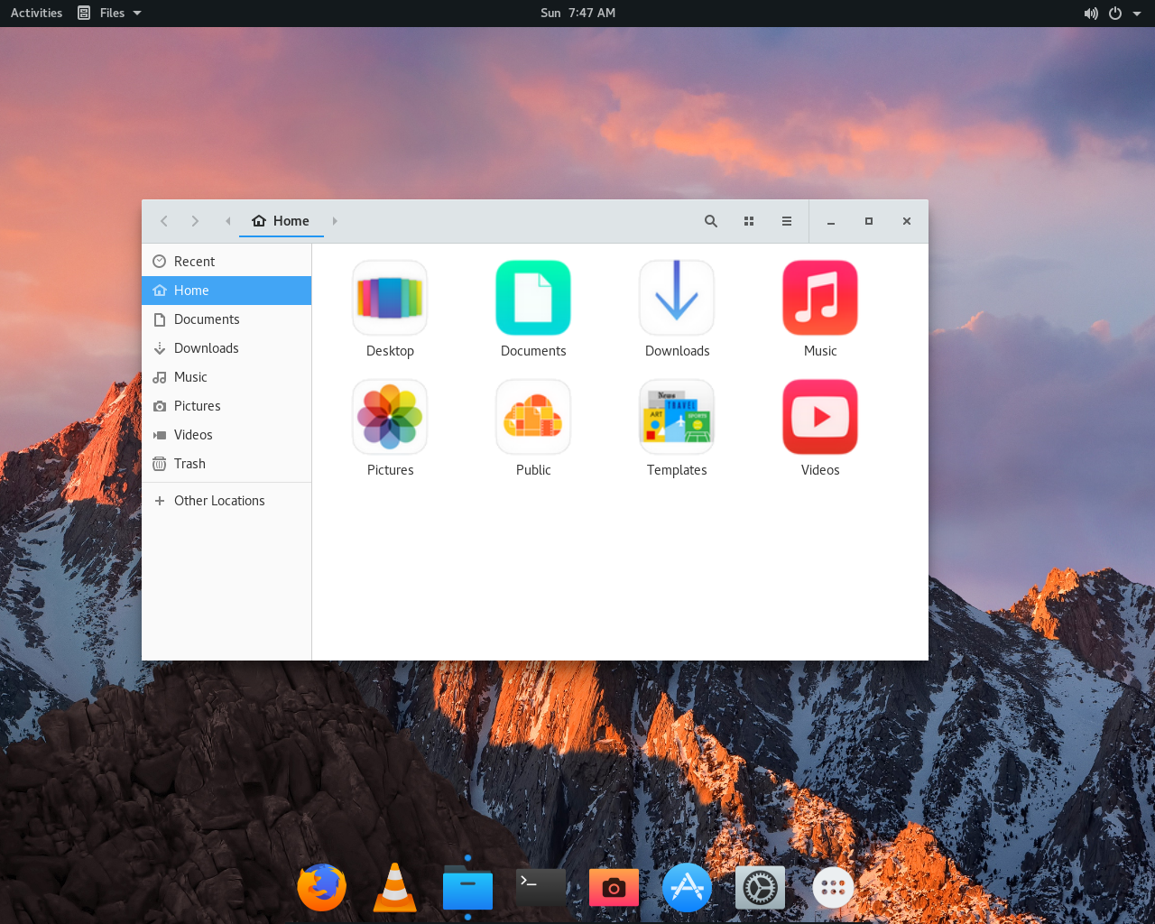 Ícone MAC iOS para Ubuntu 18.04 ~ NoobLinux
