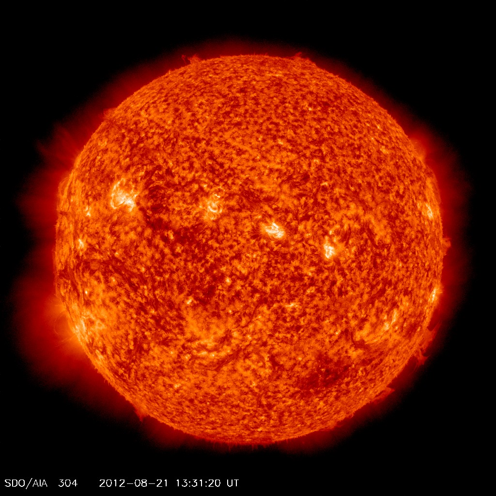 astronomia: El Sol hoy (21-08-2012)