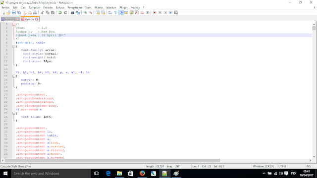 Cara Membuat Desain Website Toko Arloji Menggunakan HTML Dan CSS